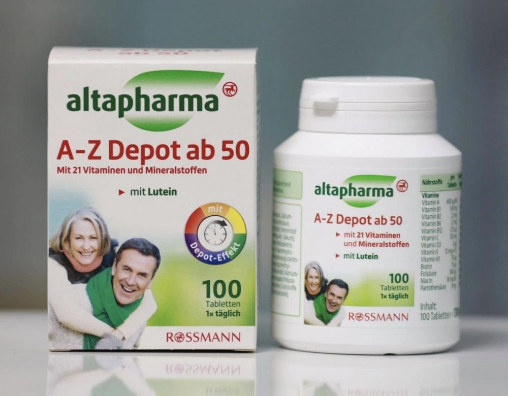 Vitamin Tổng Hợp Altapharma A Z Depot Ab Cho Người Trên 50 Tuổi, 100 ...